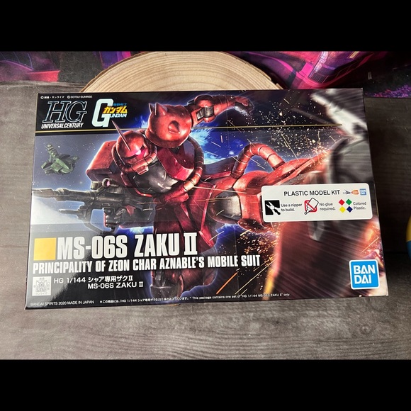 gundam | Toys | Gundam Ms6s Zaku 2 Principality Of Zeno Charaznables ...